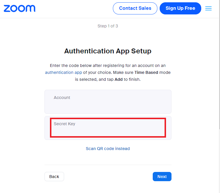 How do I add and manage MFA on Zoom?