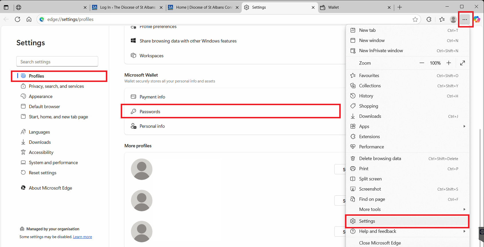 Managing passwords across subdomains in Microsoft Edge & Google Chrome