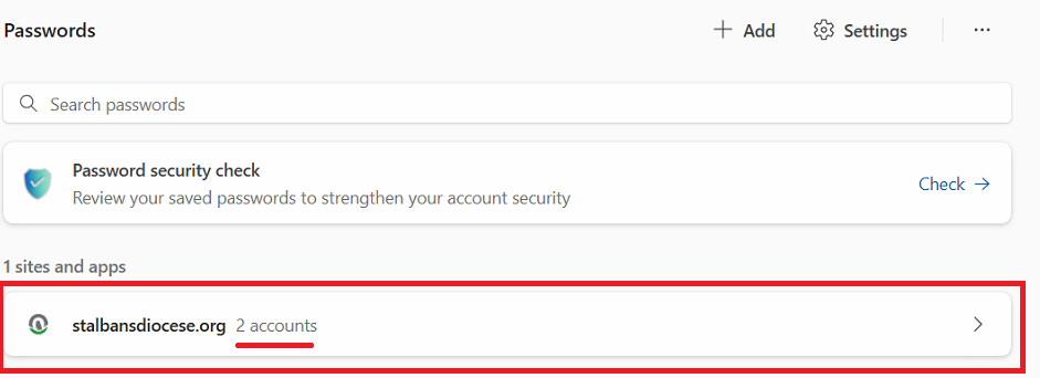 Managing passwords across subdomains in Microsoft Edge & Google Chrome