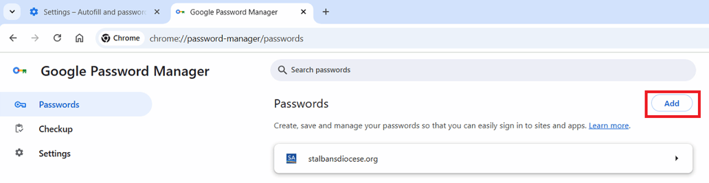 Managing passwords across subdomains in Microsoft Edge & Google Chrome