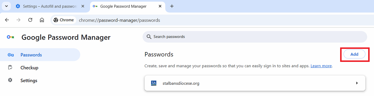 Managing passwords across subdomains in Microsoft Edge & Google Chrome