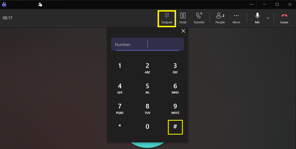 Where is the pound £ key for voice call multi-factor authentication ...