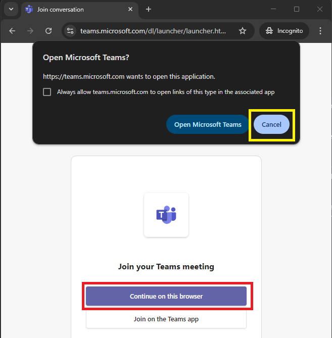 Teams Training: Join a Meeting as a Guest