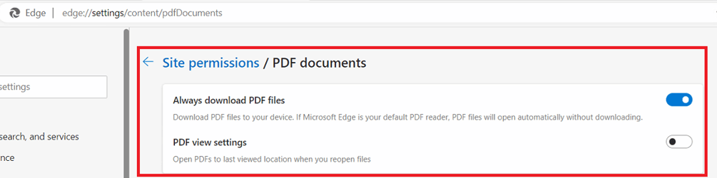 In Microsoft Edge, how do I open PDFs in Adobe Acrobat or Foxit PDF ...