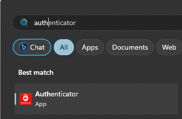 How do I use Oracle Authenticator on a Windows Computer?